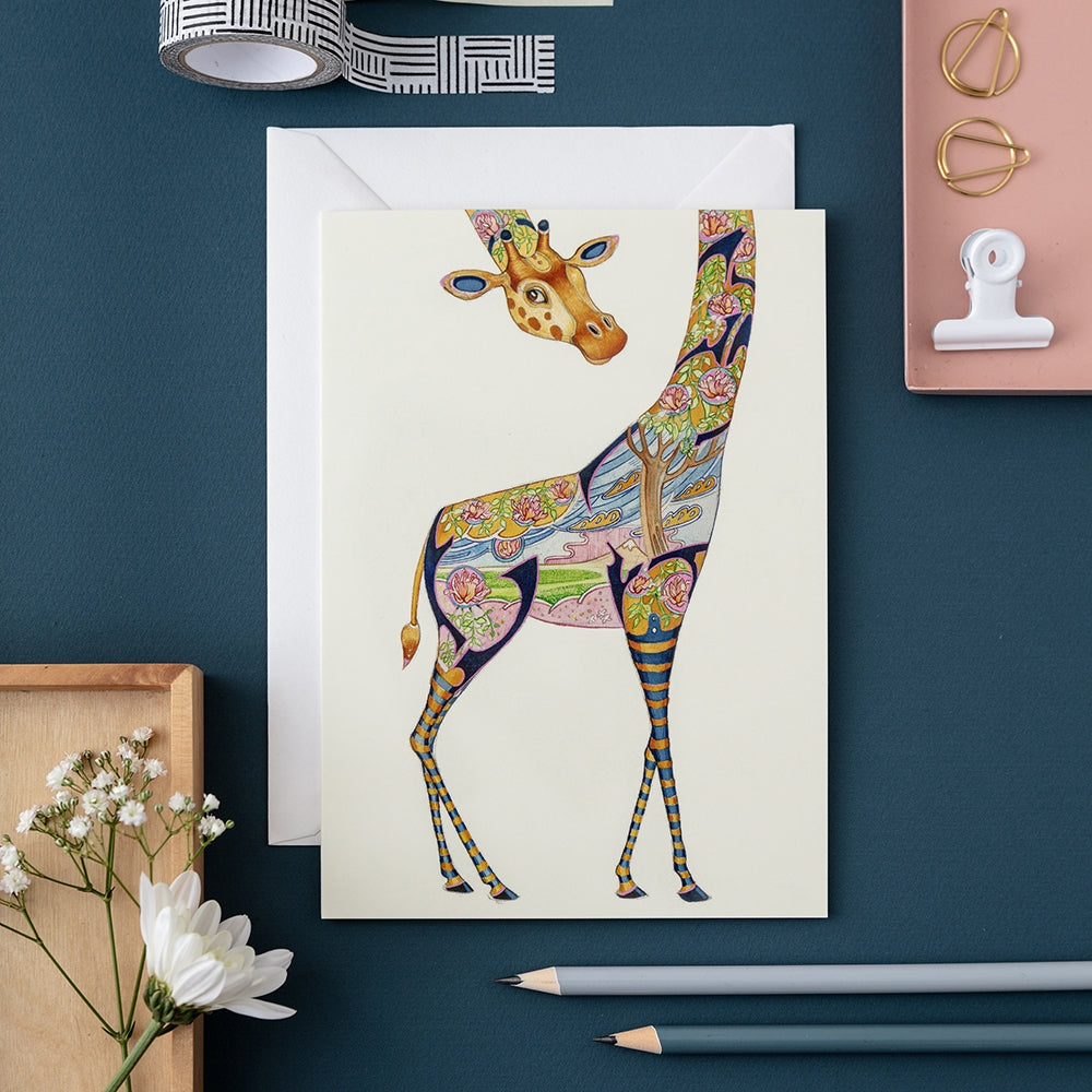 Giraffe Card – Cedar Creek Farmhouse