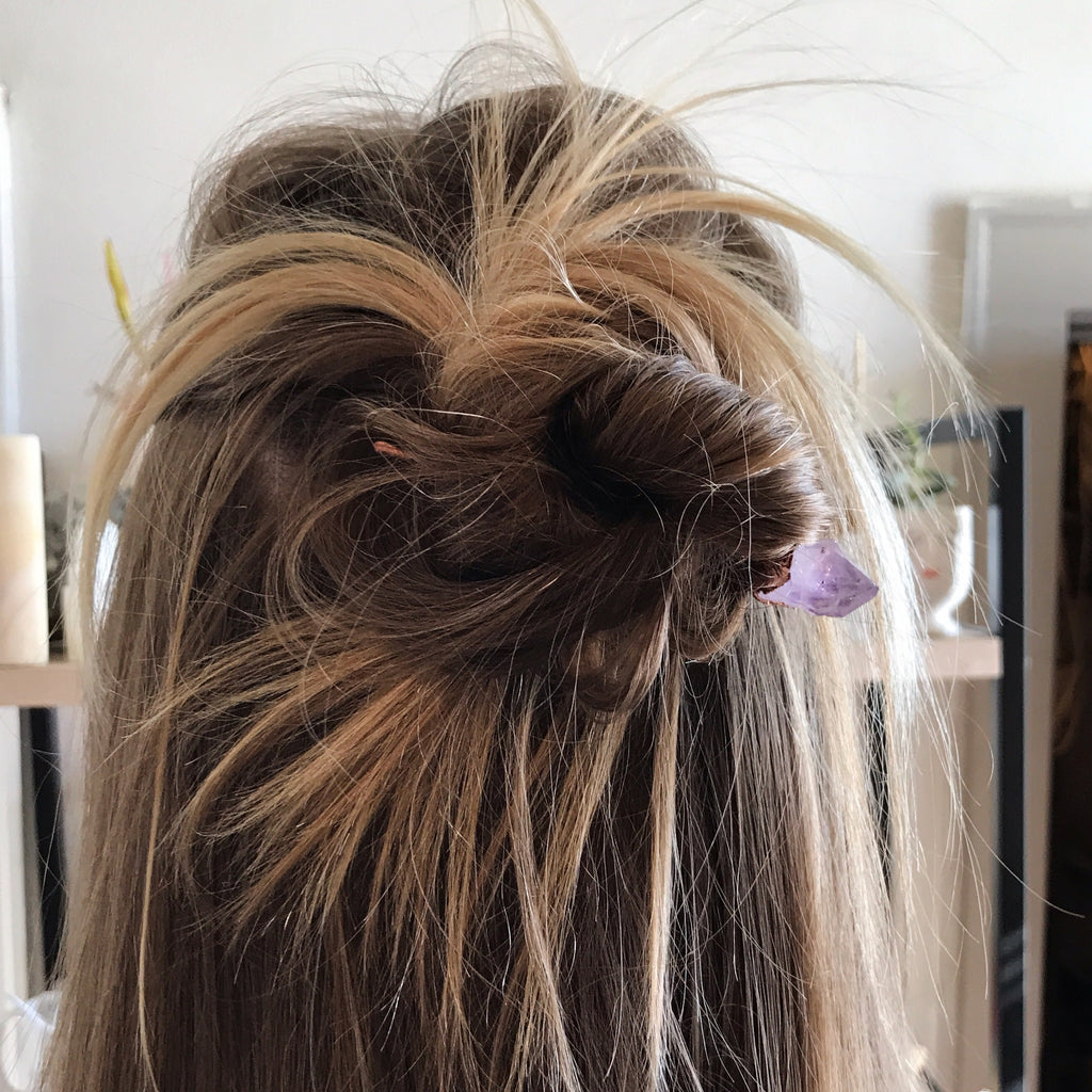 Amethyst Hair Pin – Cedar Creek Farmhouse