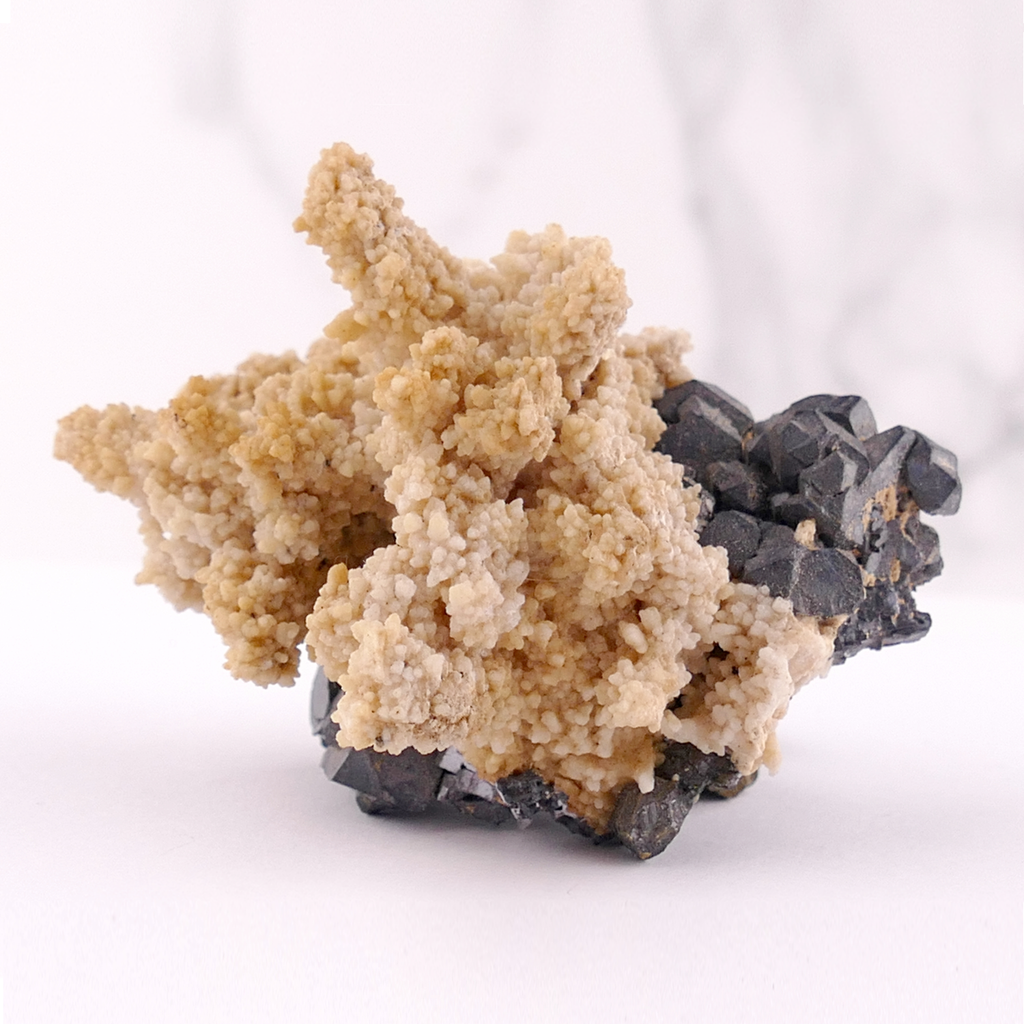Calcite with Skeletal Galena – Cedar Creek Farmhouse